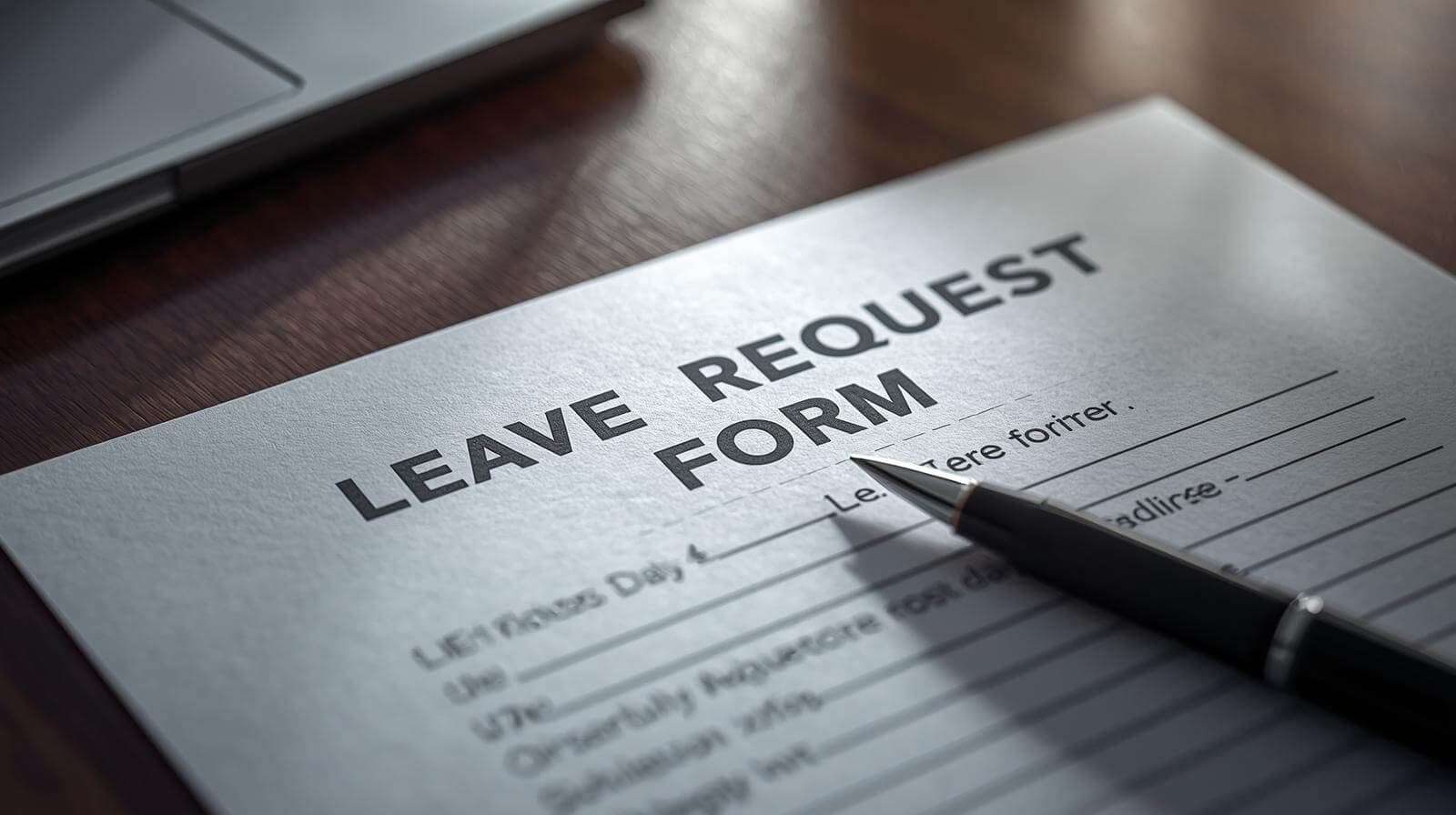Leave Request Form - WCA Solutions